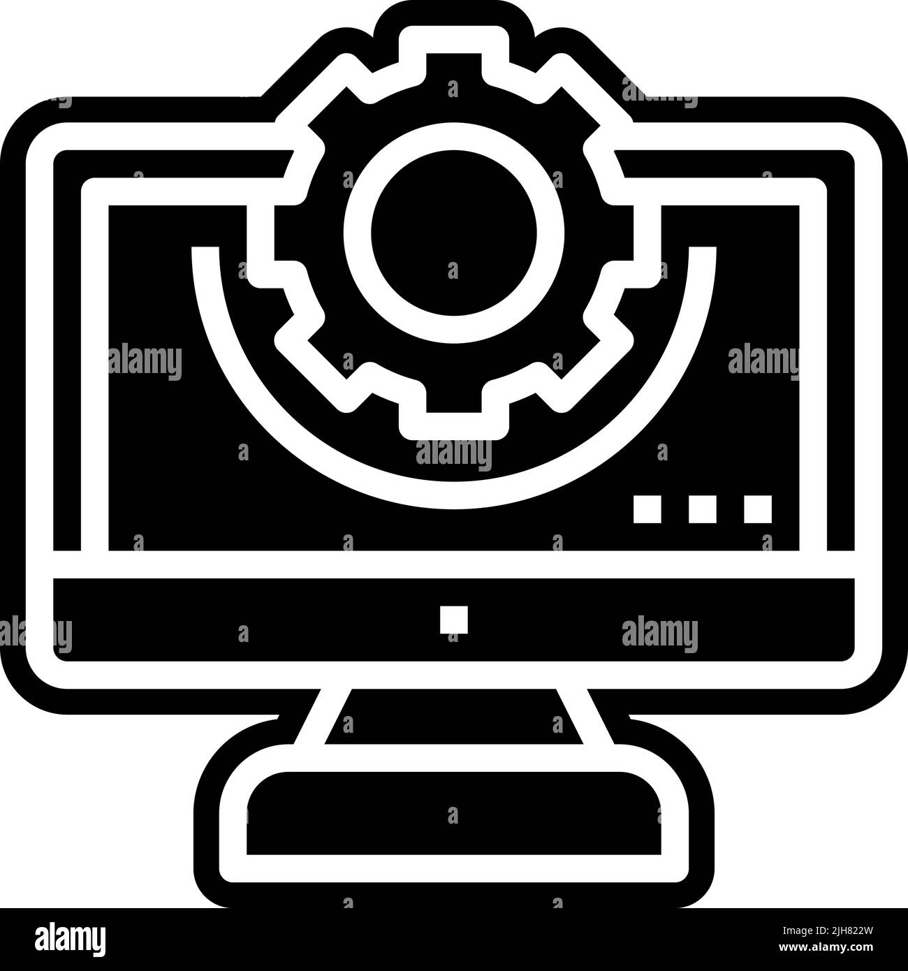 Pc diagnostics Stock Vector Images - Alamy