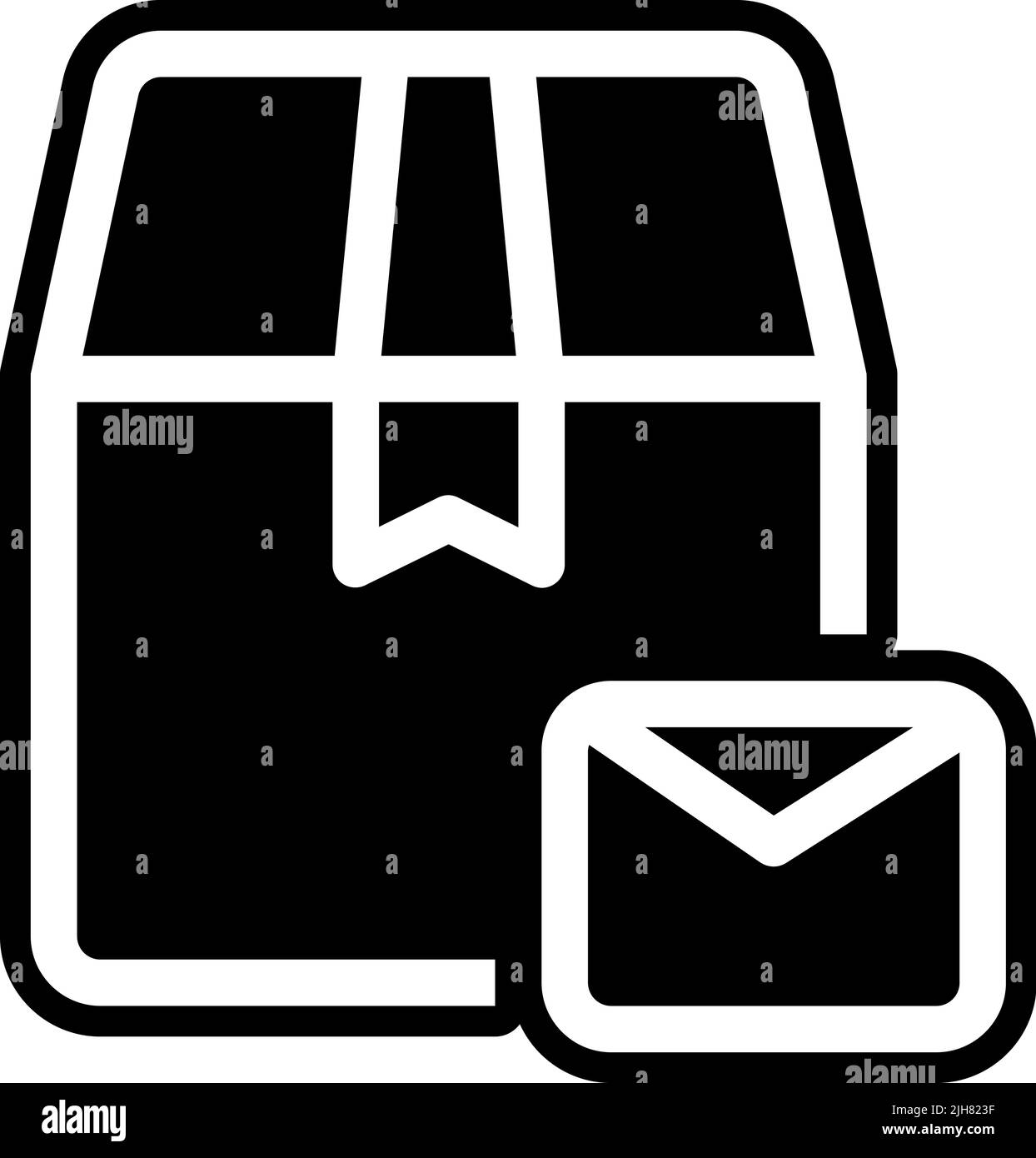 Ecommerce delivery box icon Stock Vector Image & Art - Alamy