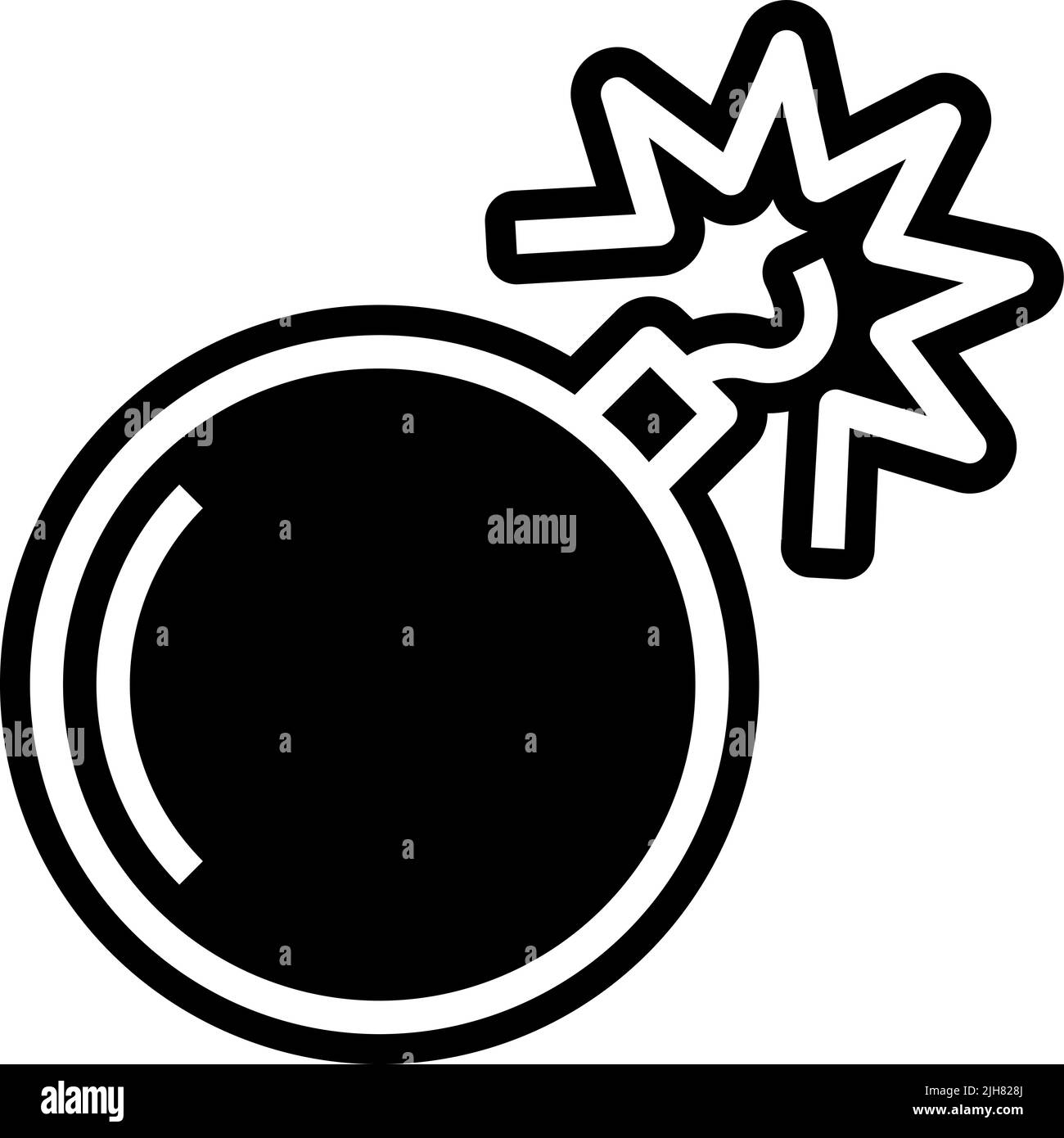 Gaming bomb icon Stock Vector Image & Art - Alamy