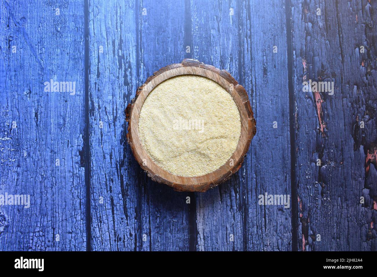 Raw coarse dried durum wheat semolina grains Stock Photo - Alamy