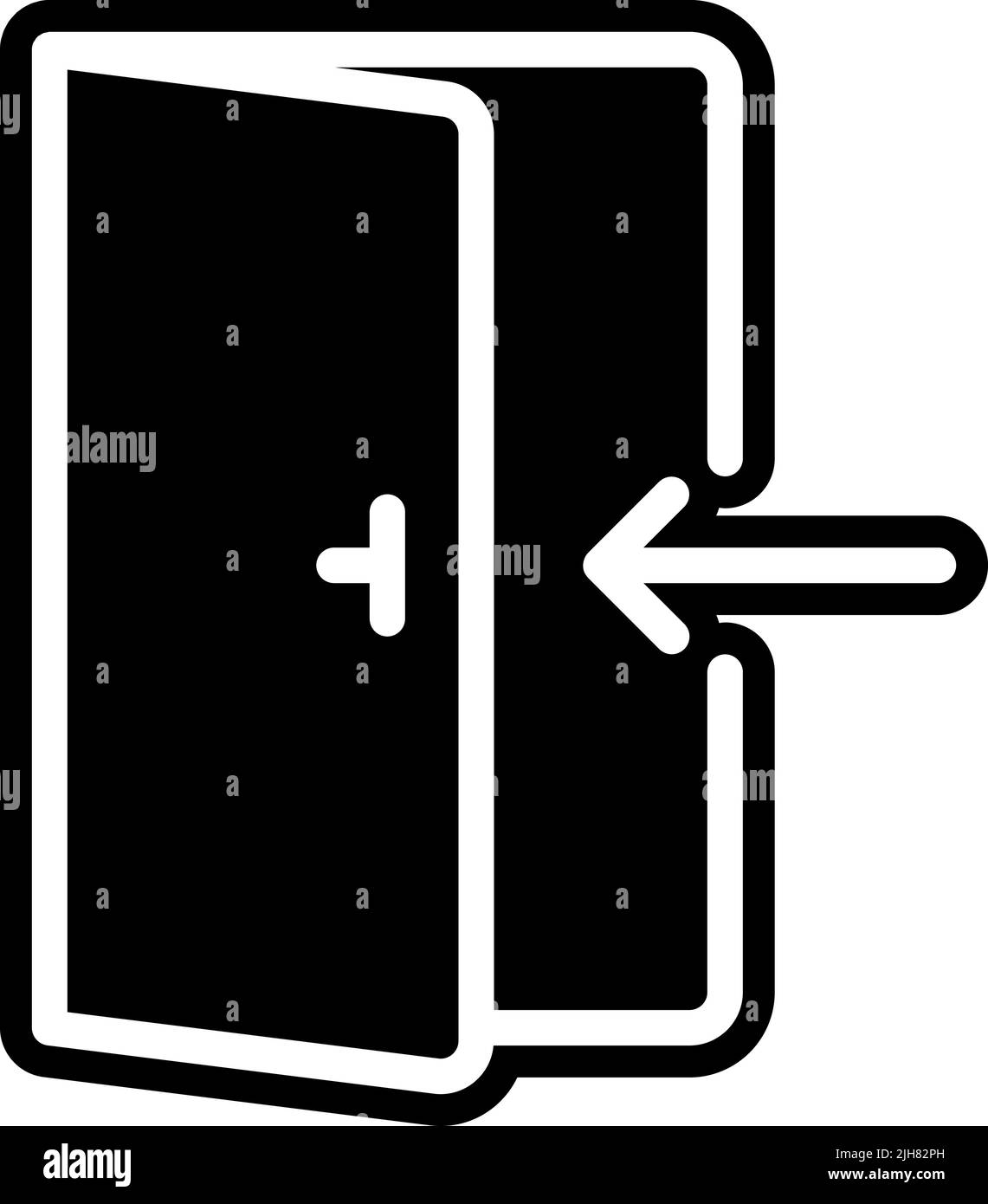 Business door Black and White Stock Photos & Images - Alamy