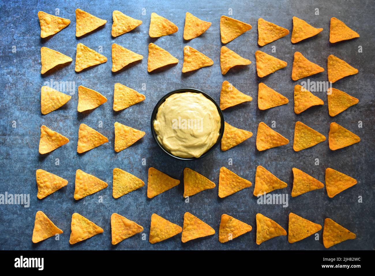 Fresh delicious tortilla cheese dip hi-res stock photography and images ...
