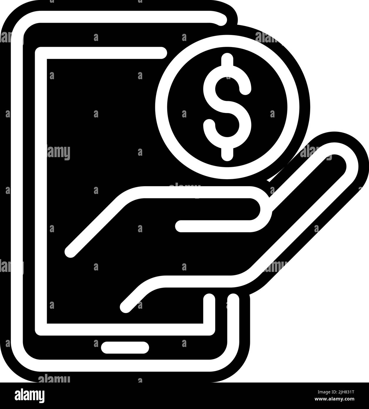 Finance internet banking icon Stock Vector Image & Art - Alamy