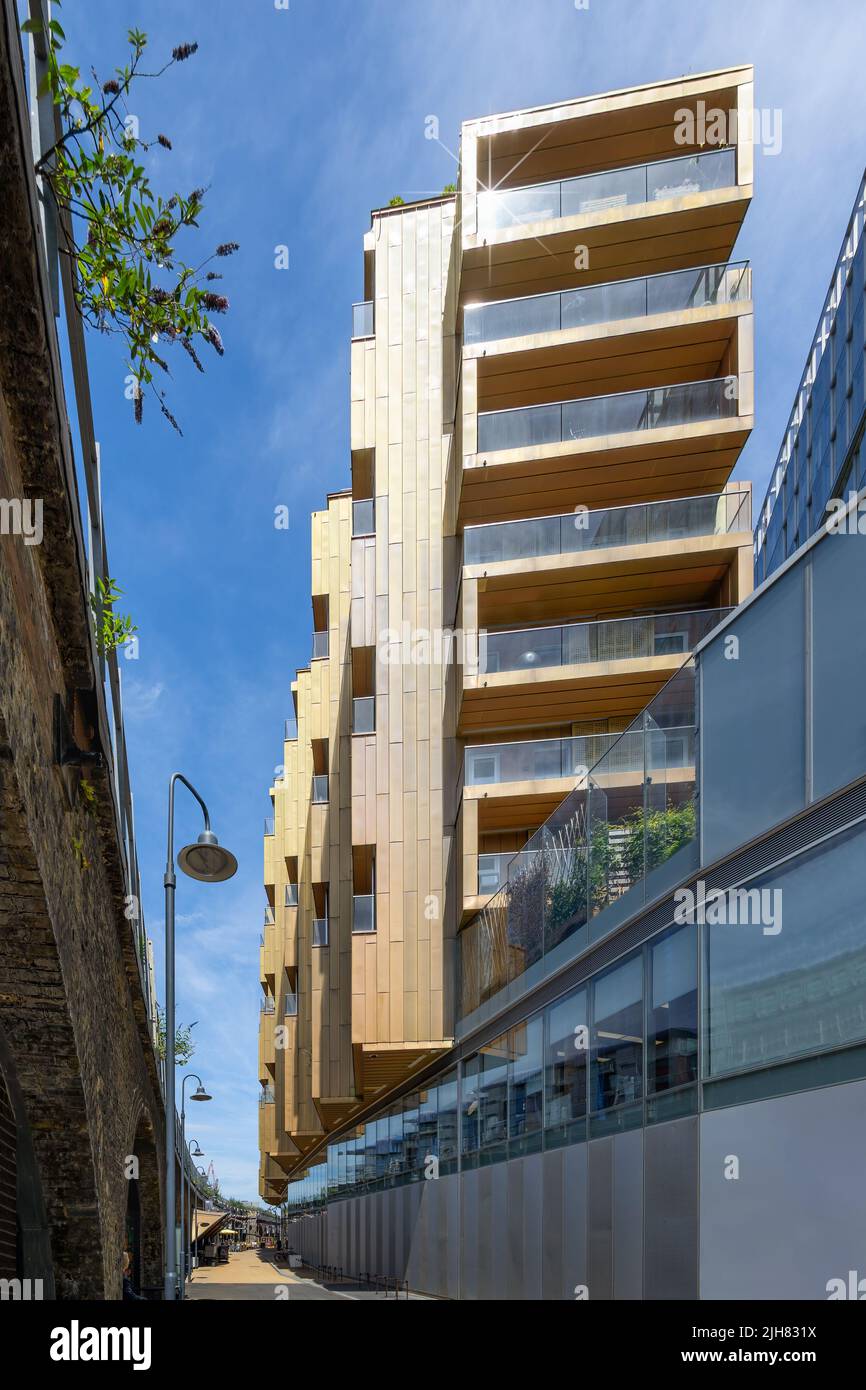 London, England, UK - Faraday House residential building by drmm Stock ...