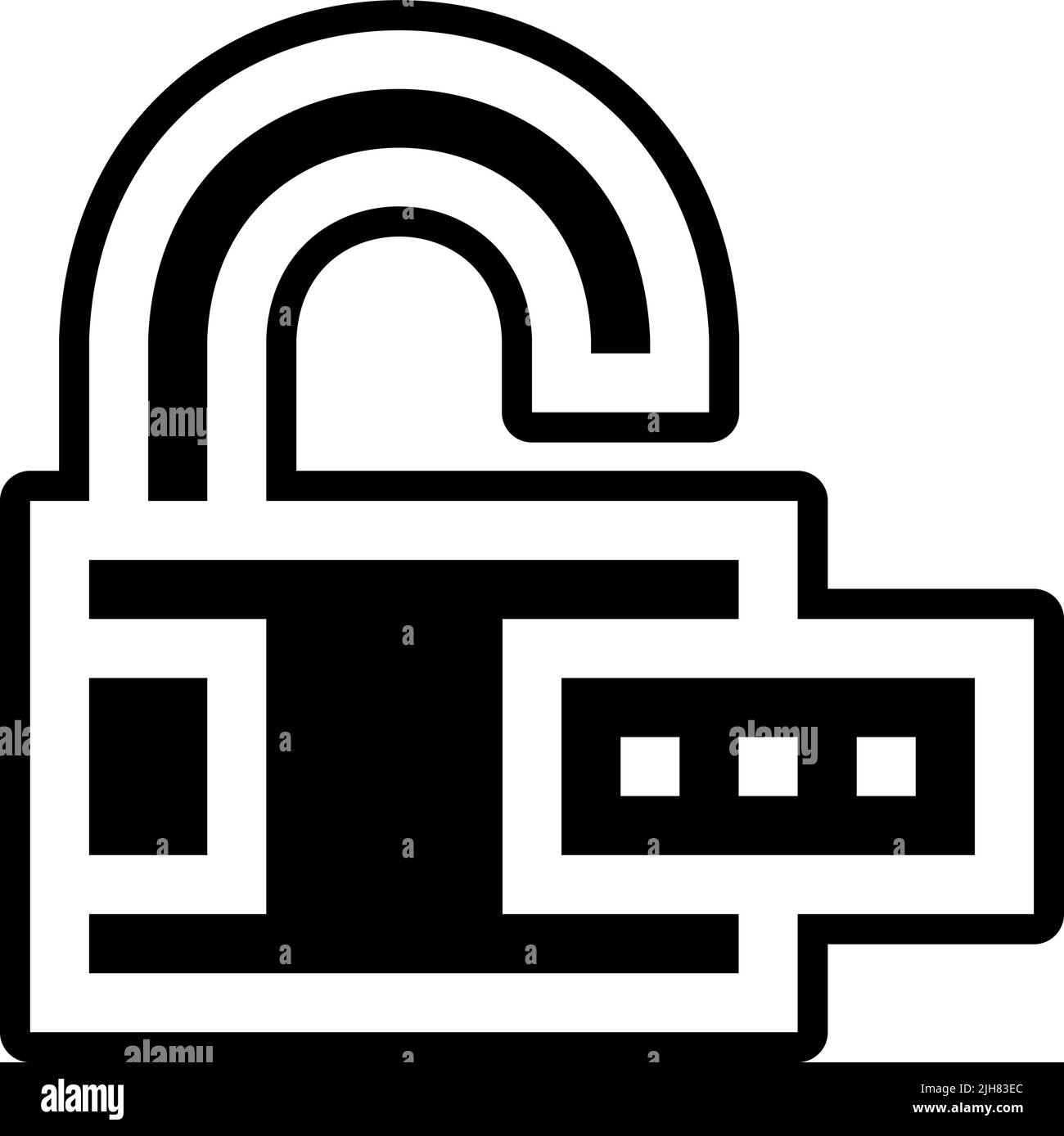 Circuit lock Black and White Stock Photos & Images - Alamy
