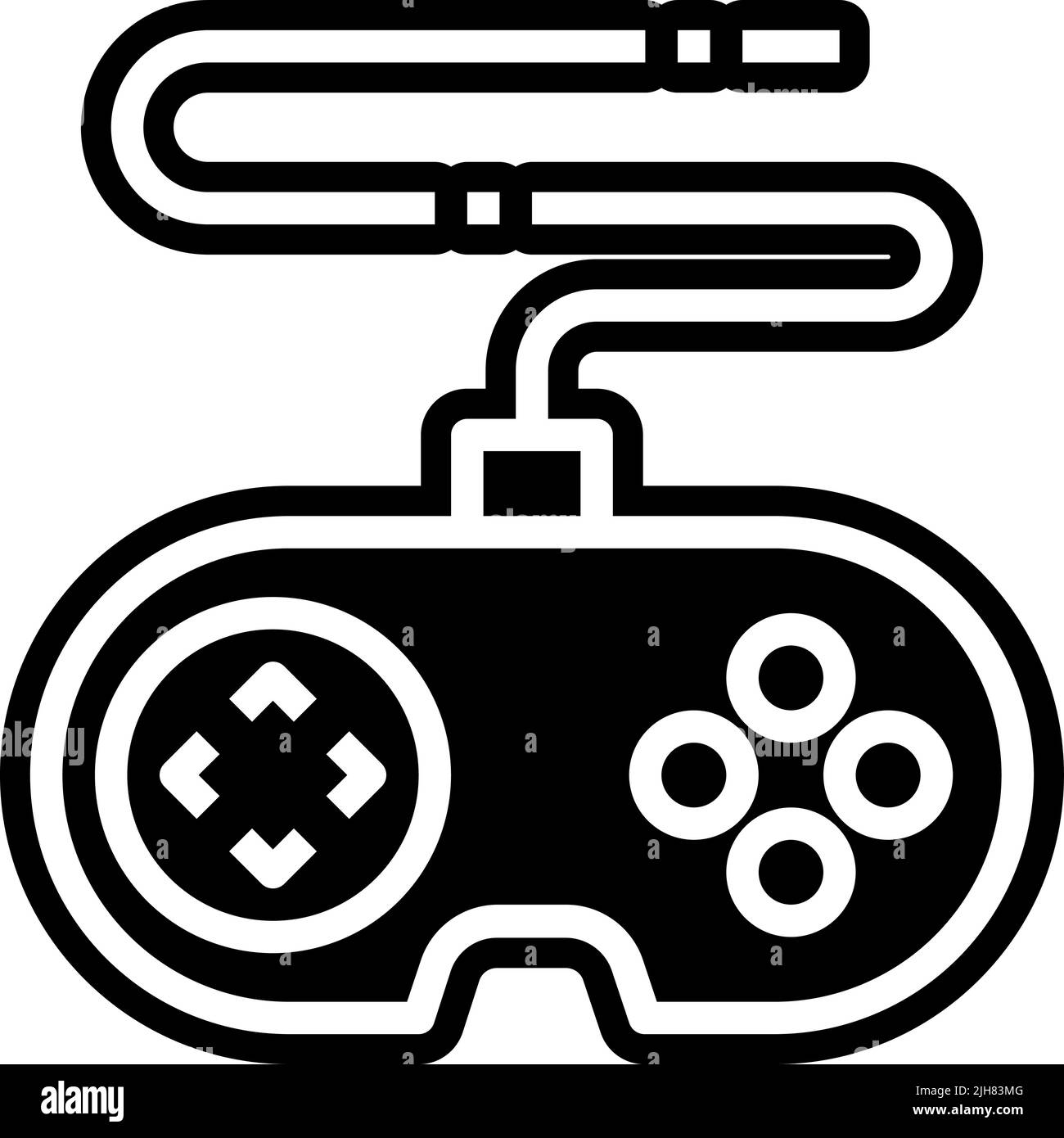 Gaming game controller icon Stock Vector Image & Art - Alamy