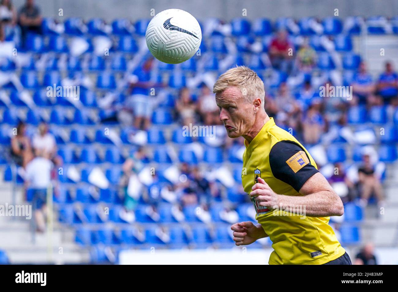 GENK, BELGIUM - JULY 16: Jens Jonsson of AEK Athene prior to the ...