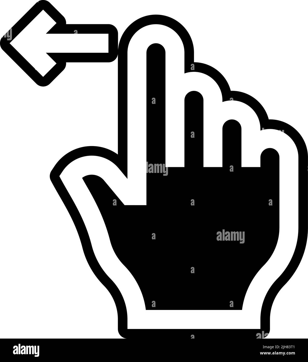 Hand gestures swipe left icon Stock Vector Image & Art - Alamy Hand gestures swipe left icon Stock Vector Image & Art - Alamy