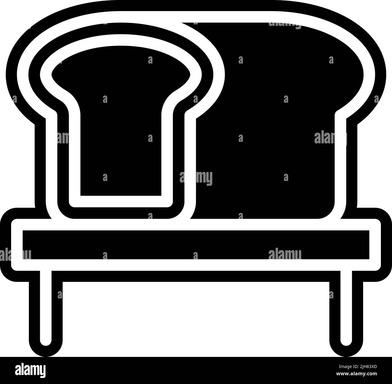 Grocery flat bread icon Stock Vector Image & Art - Alamy