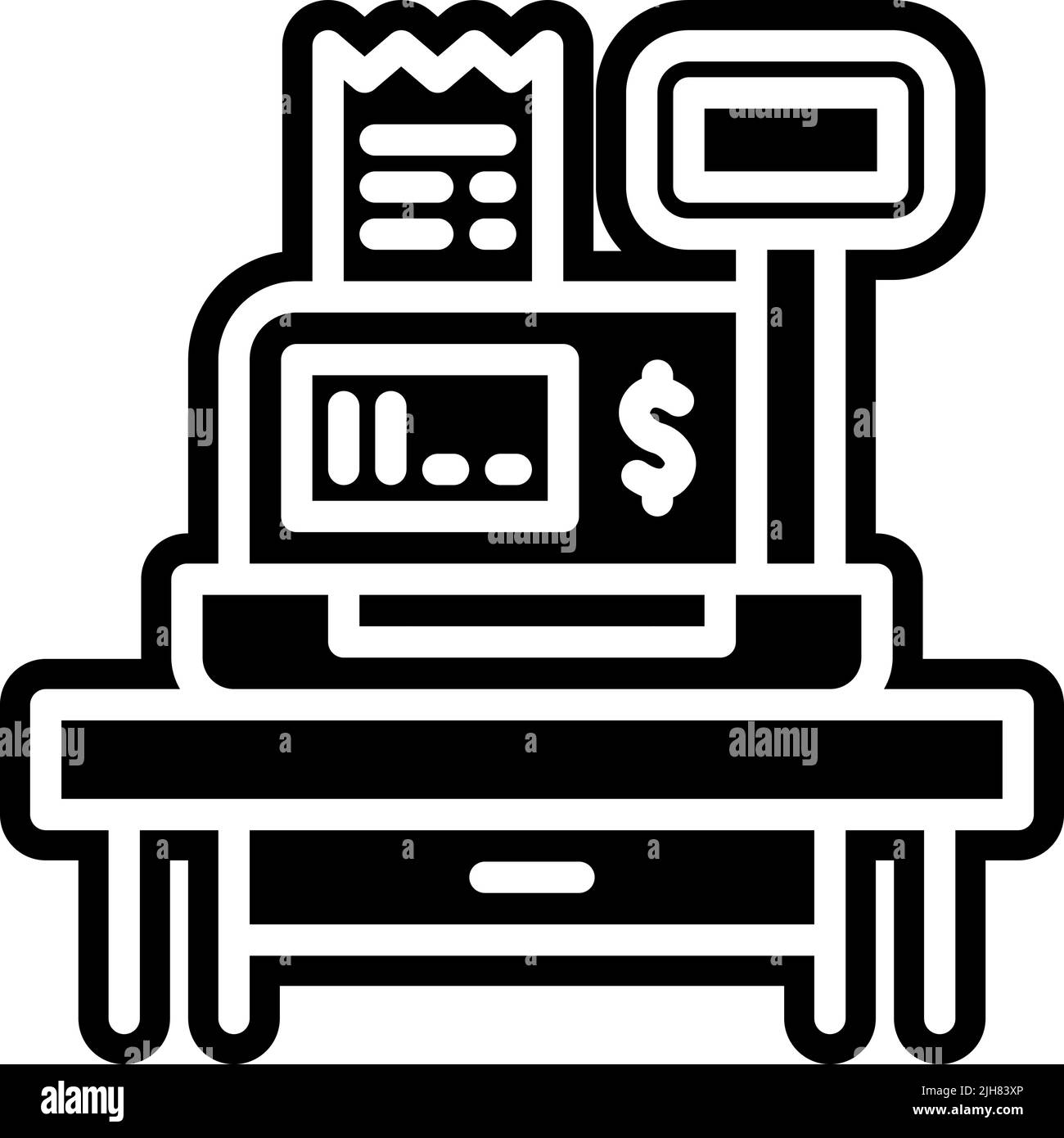 Grocery store queue man Cut Out Stock Images & Pictures - Alamy