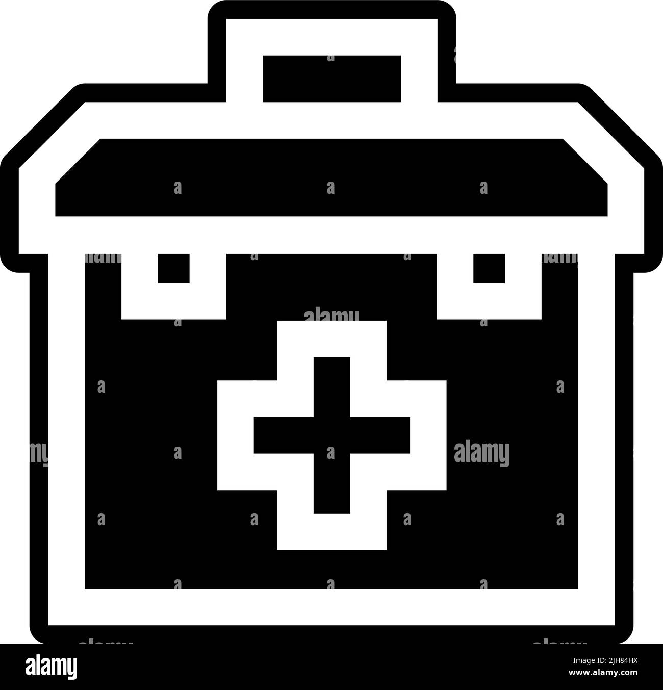 Mobile first aid kit Black and White Stock Photos & Images - Alamy