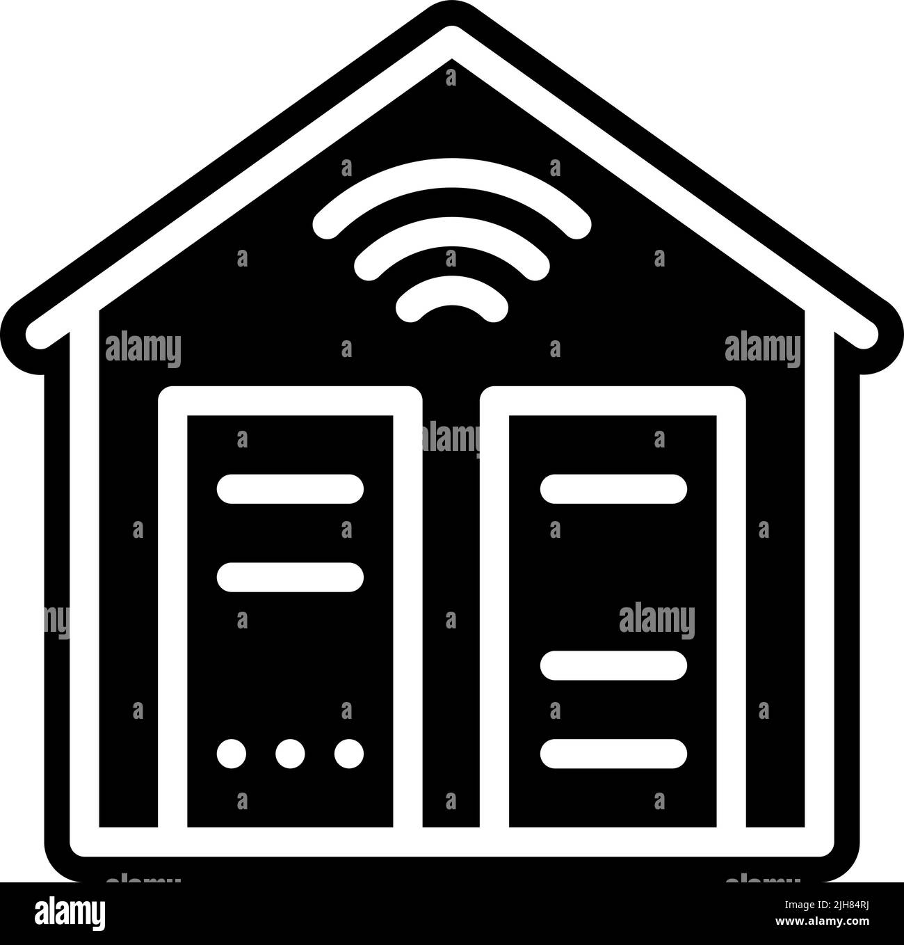 Iiot server icon Stock Vector Image & Art - Alamy