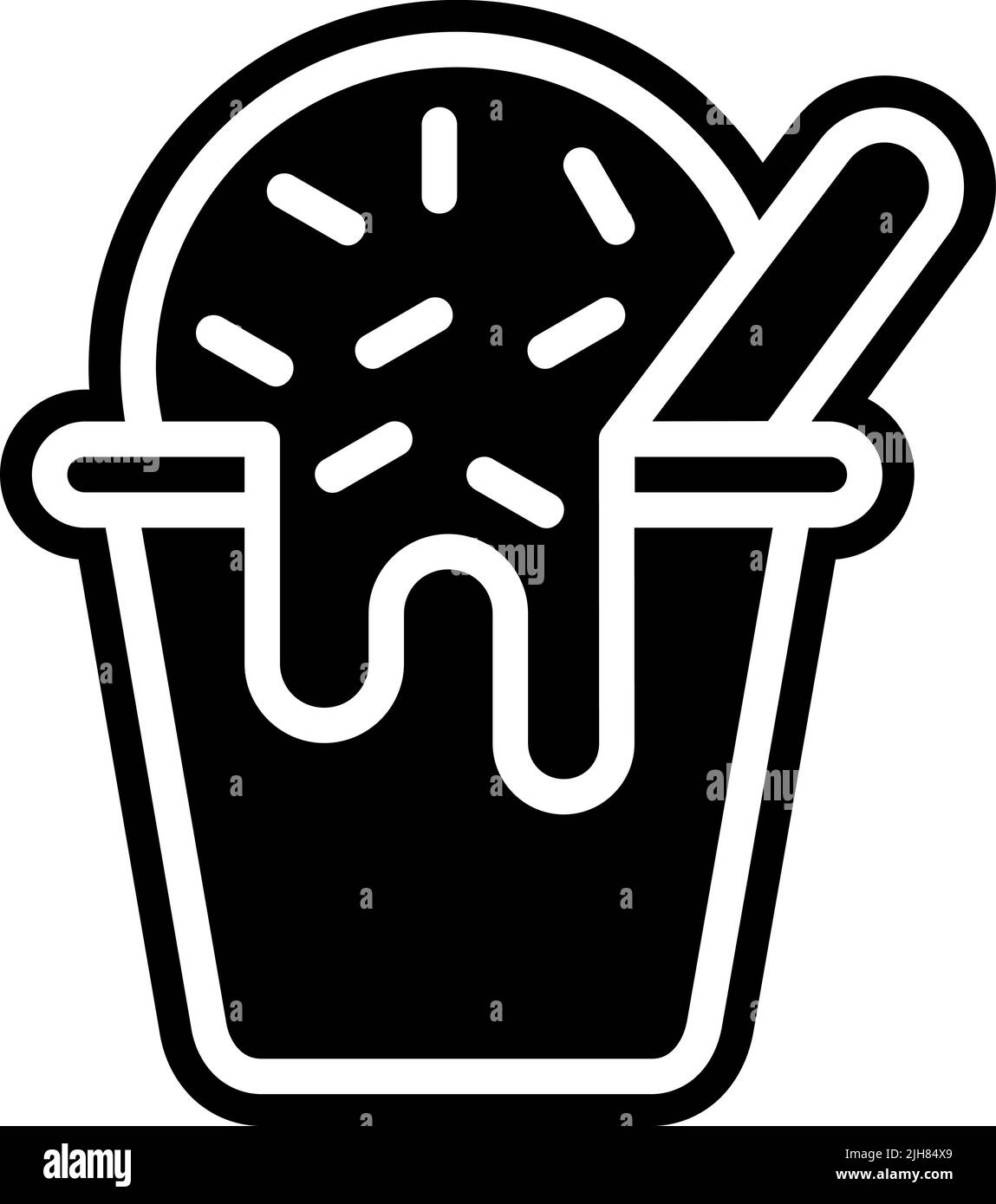 Ice cream ice cream icon Stock Vector Image & Art - Alamy