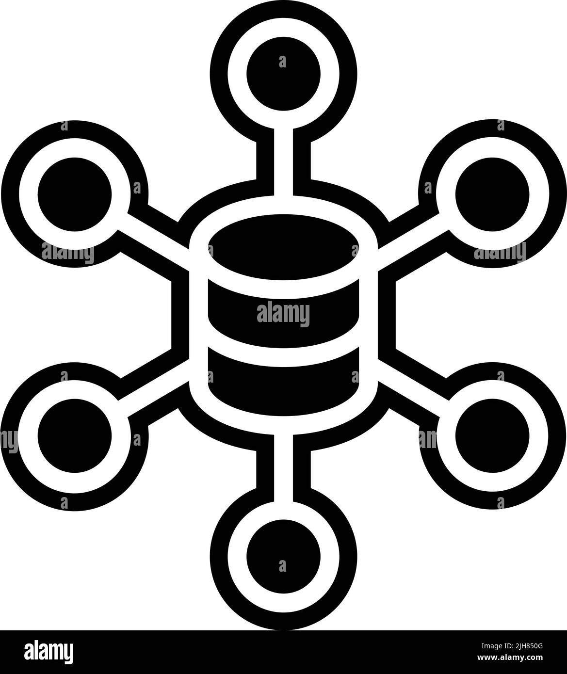 Iiot databases icon Stock Vector Image & Art - Alamy