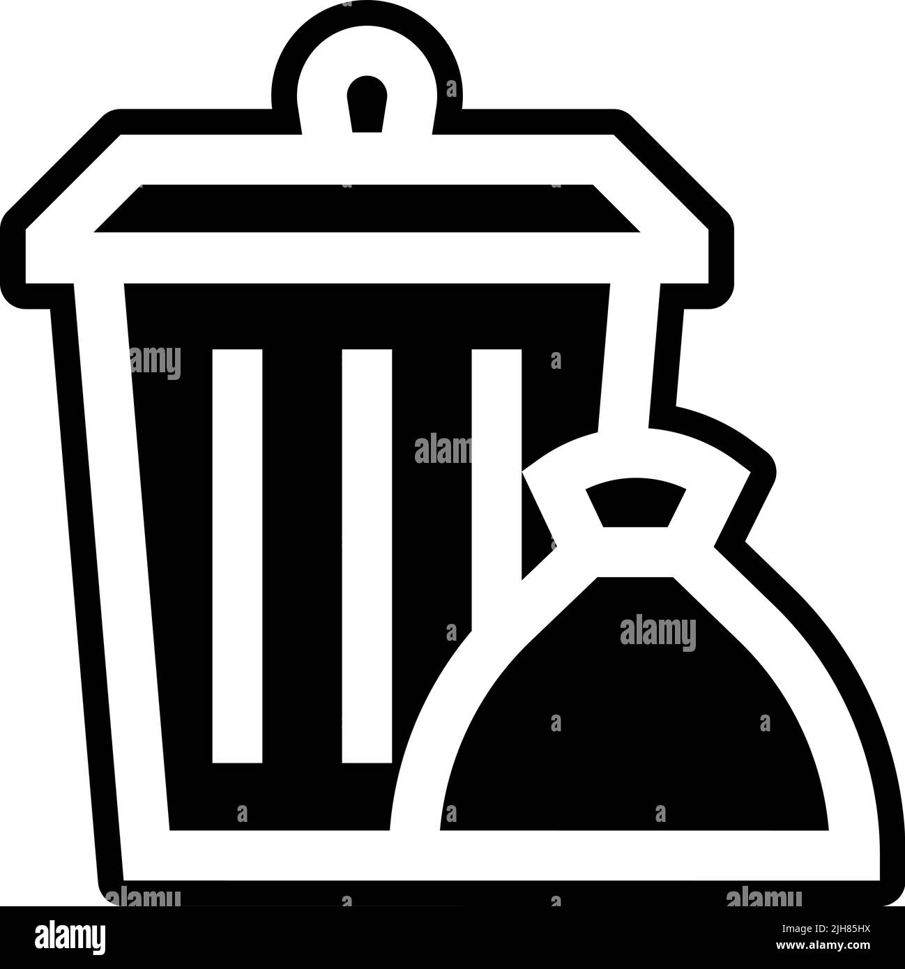 Pile trash collection garbage Stock Vector Images - Alamy