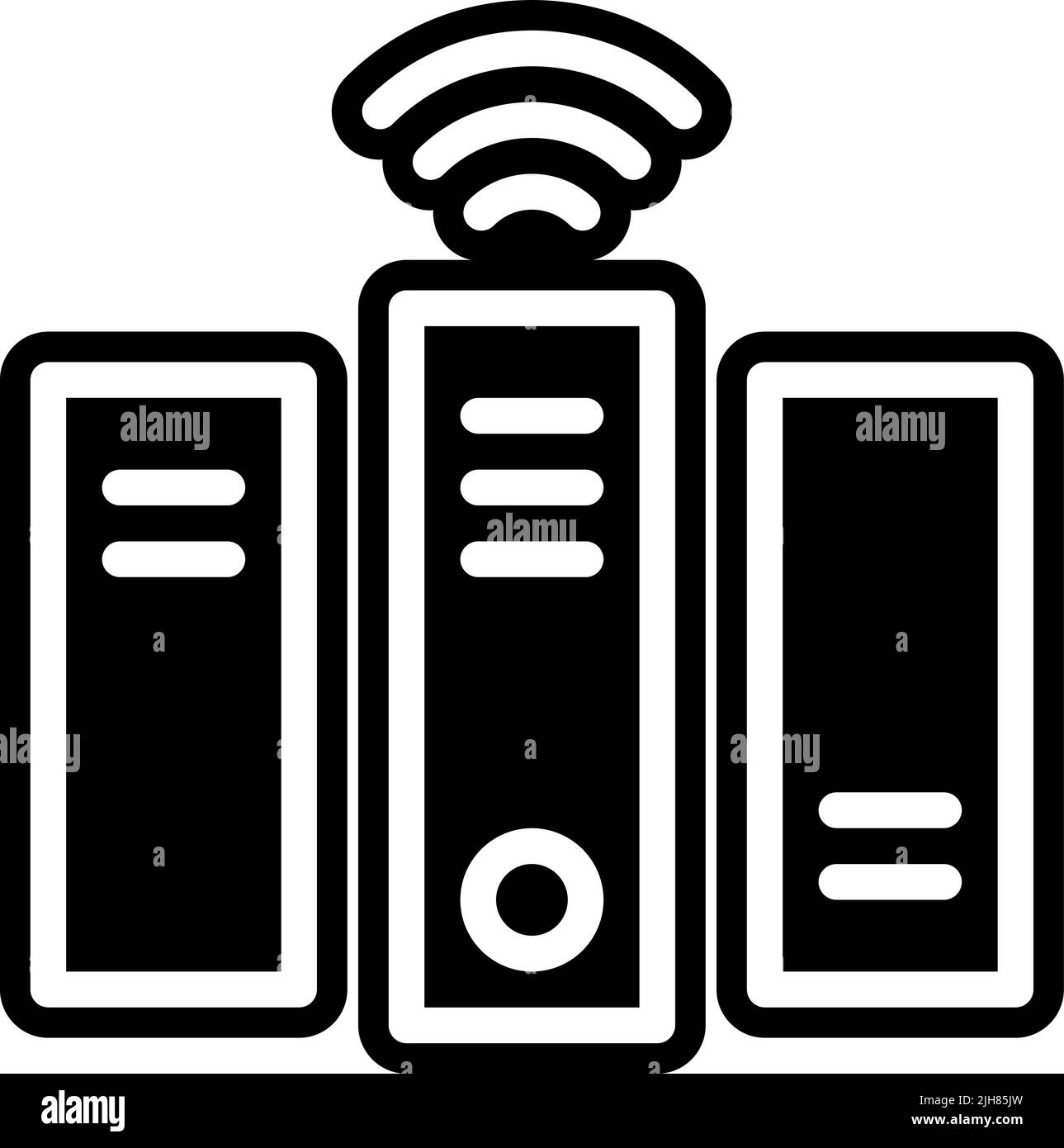 Iiot servers icon Stock Vector Image & Art - Alamy