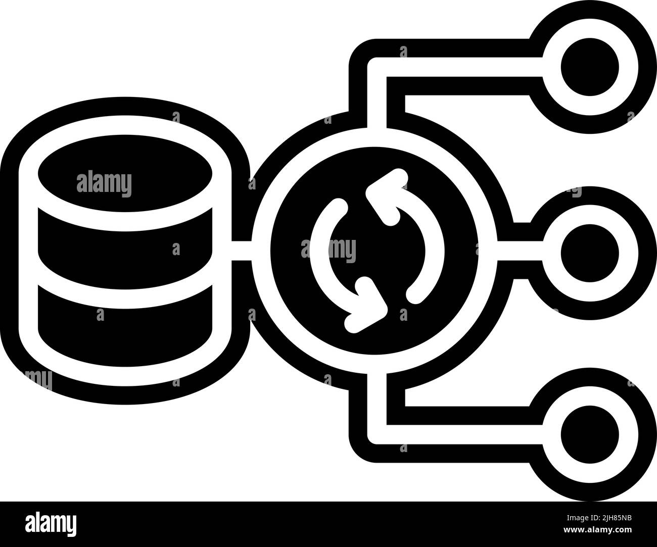Iiot sync icon Stock Vector Image & Art - Alamy