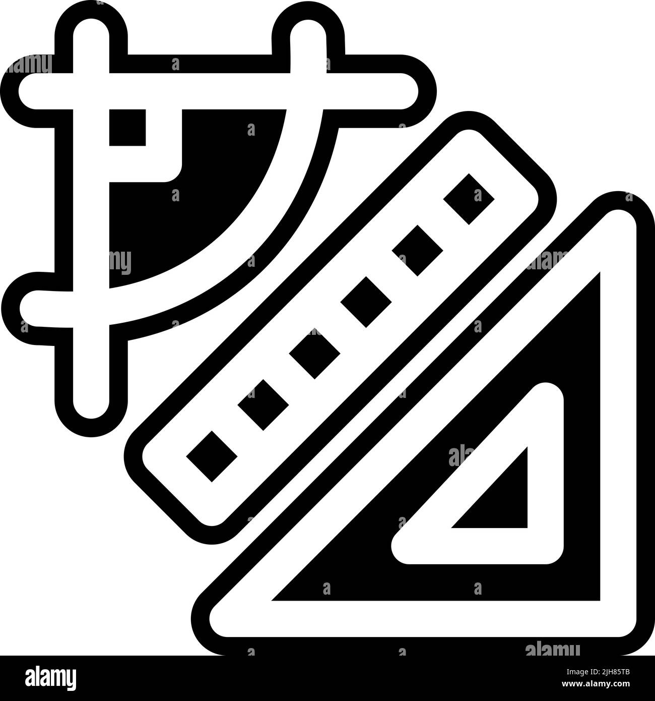 Learning drawing tools icon Stock Vector Image & Art - Alamy