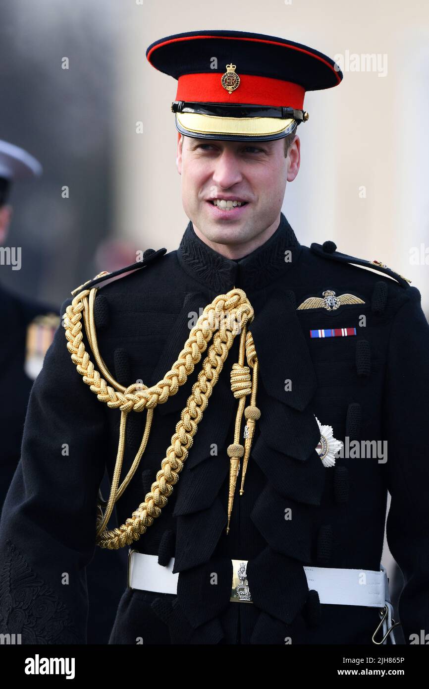 Prince william royal military academy sandhurst hi-res stock ...