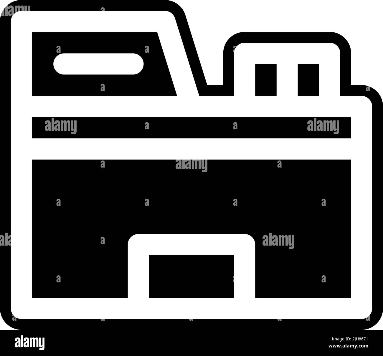 Learning folder icon Stock Vector Image & Art - Alamy