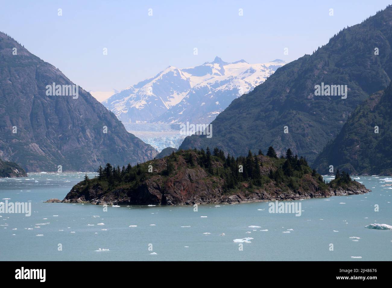 Yale Glacier in College Fjord, Alaska Stock Photo - Alamy
