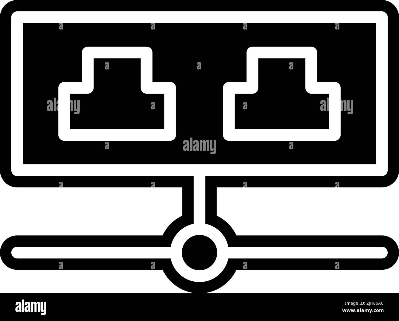 Iiot lan icon Stock Vector Image & Art - Alamy