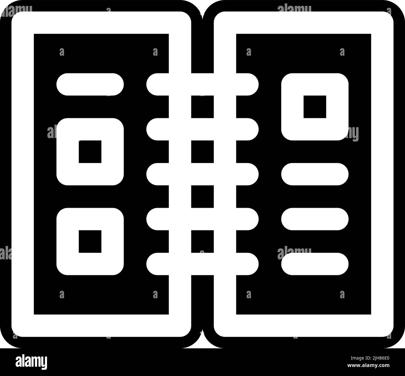 Learning notebook icon Stock Vector Image & Art - Alamy