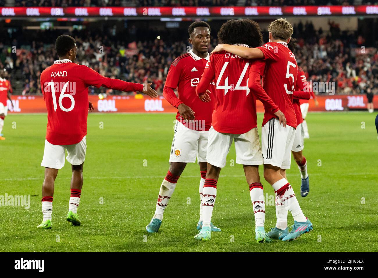 2022 Manchester United Pre-season Tour - Melbourne Australia Stock ...