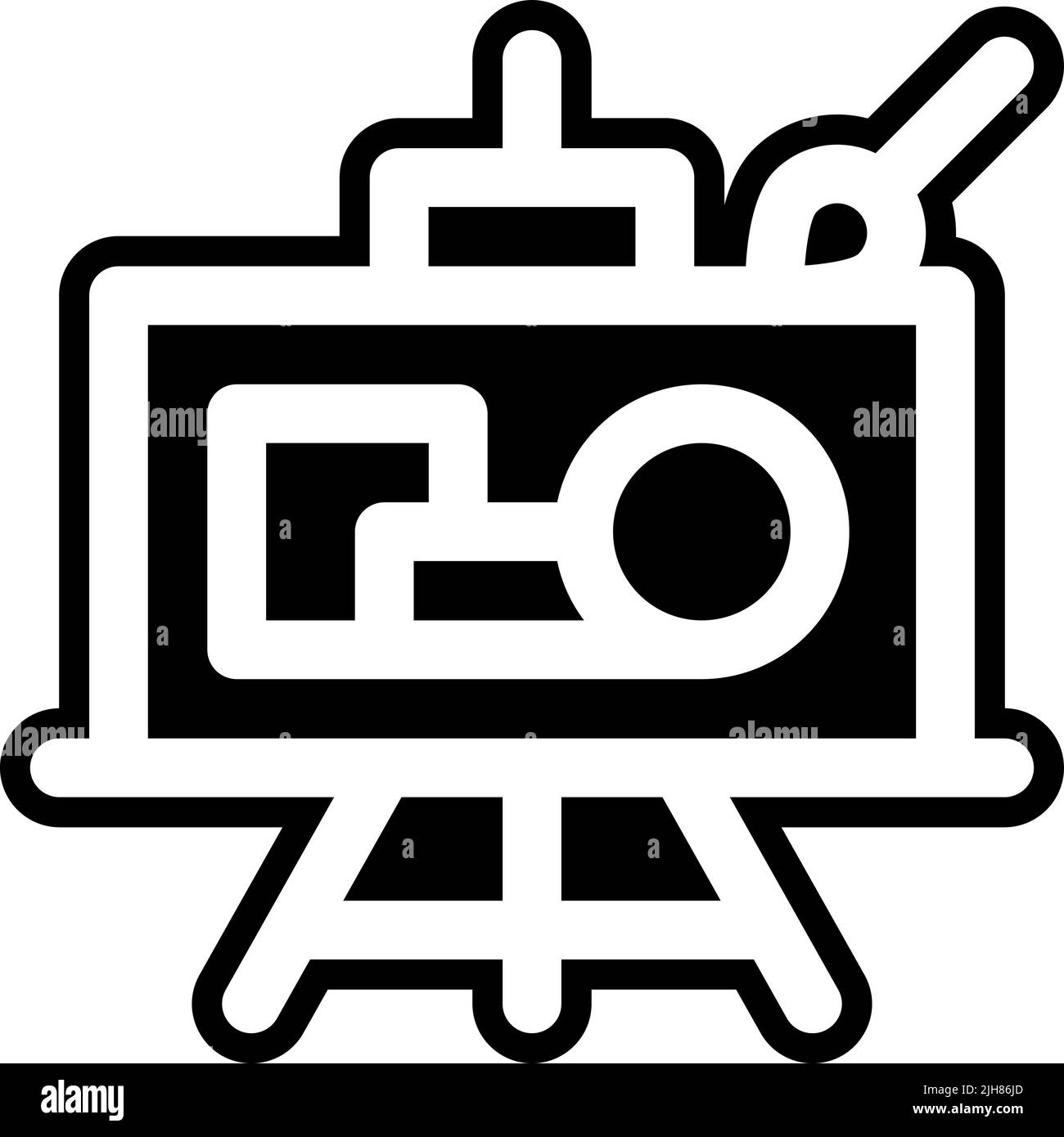 Learning canvas icon Stock Vector Image & Art - Alamy