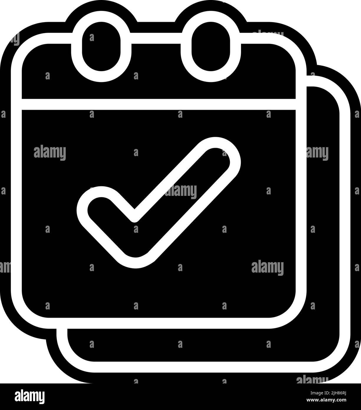 Mobile interface calendar icon Stock Vector Image & Art - Alamy