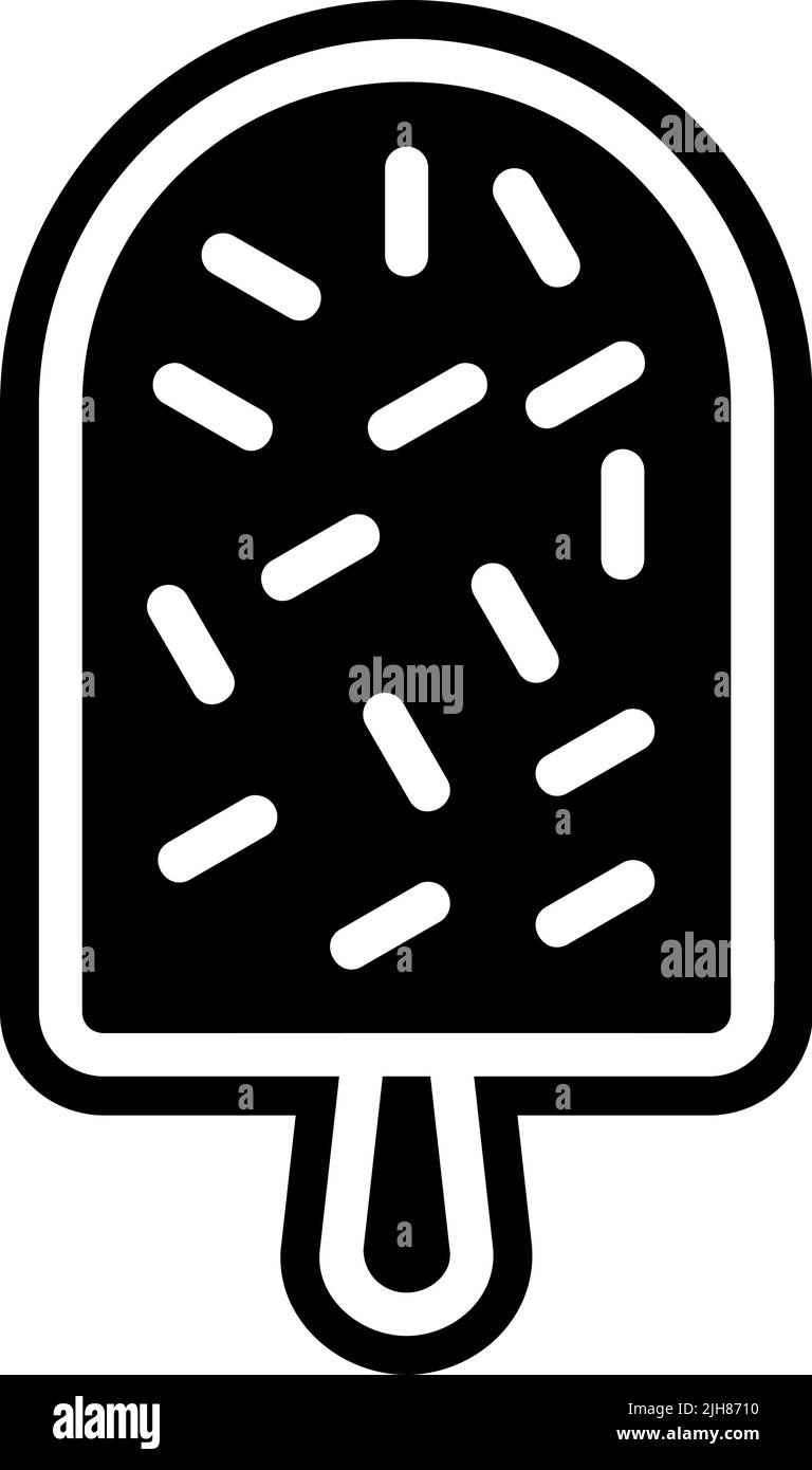 Ice cream popsicle stick icon Stock Vector Image & Art - Alamy