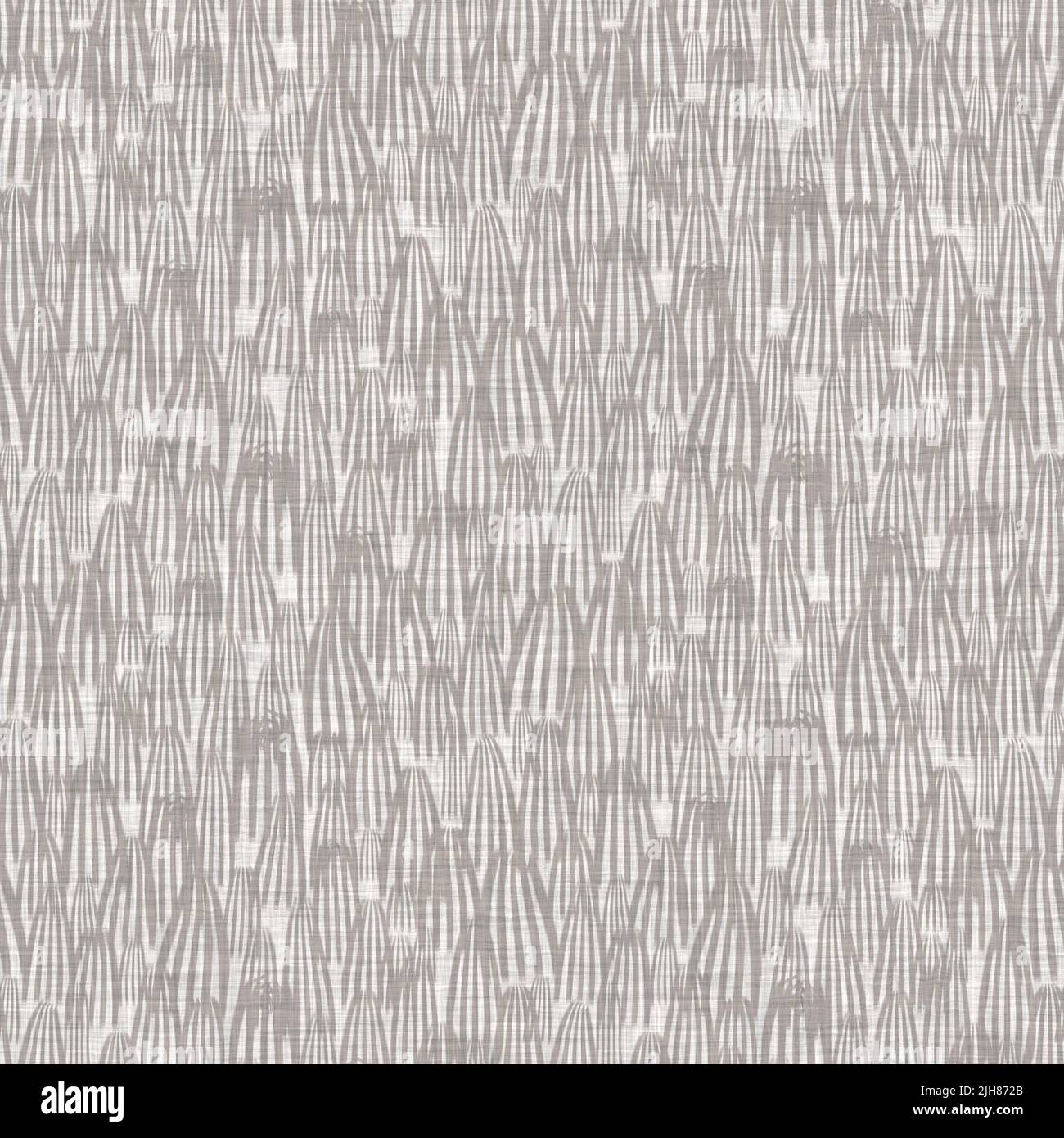 French grey irregular mottled linen seamless pattern. Tonal country ...