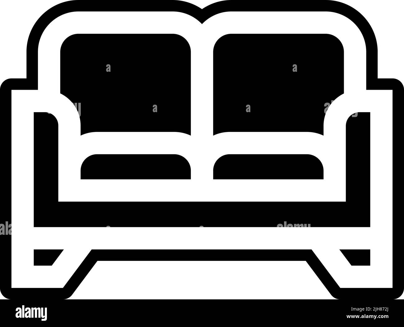Home stuff sofa icon Stock Vector Image & Art - Alamy