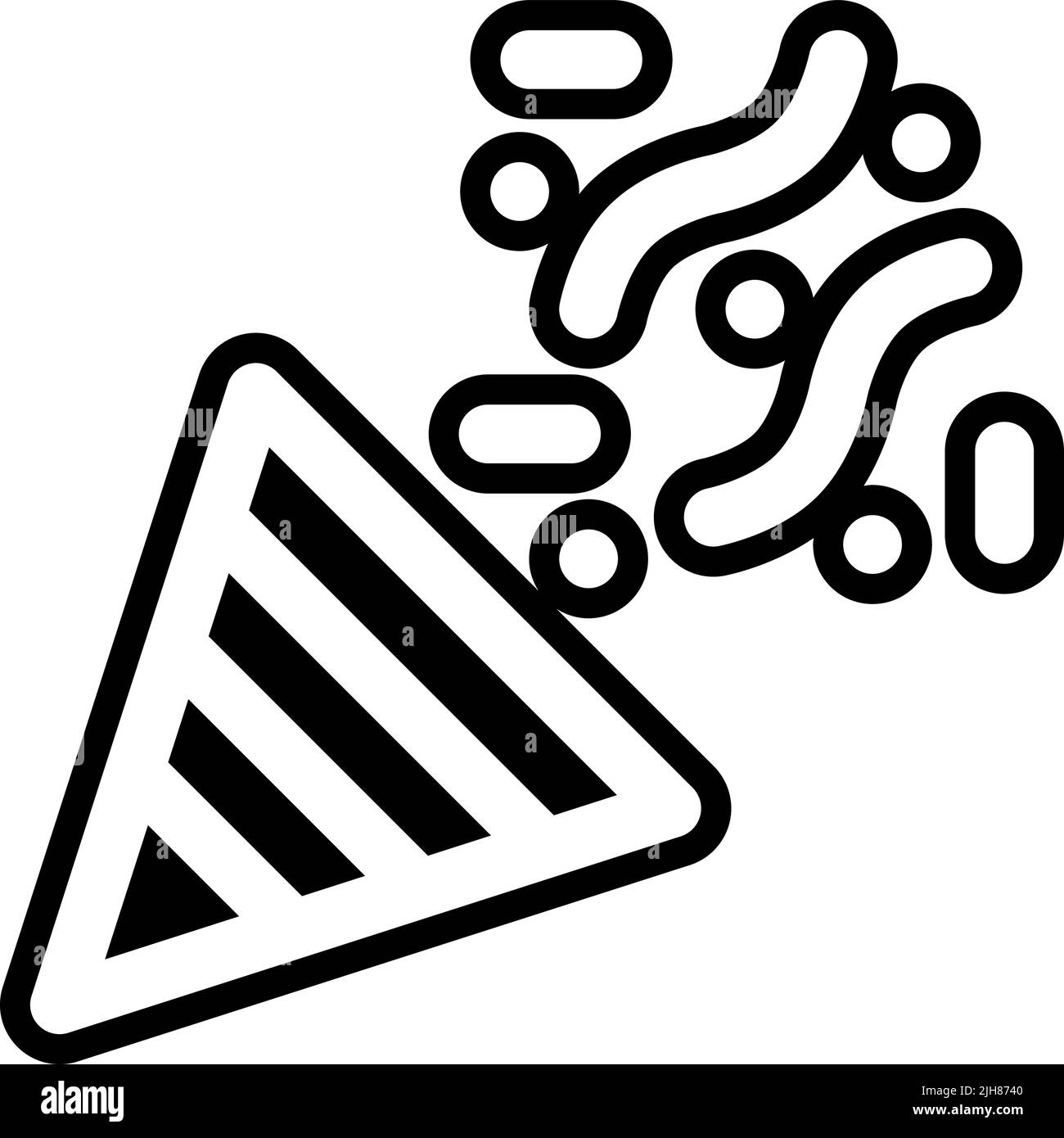 Party and celebration confetti icon Stock Vector Image & Art - Alamy