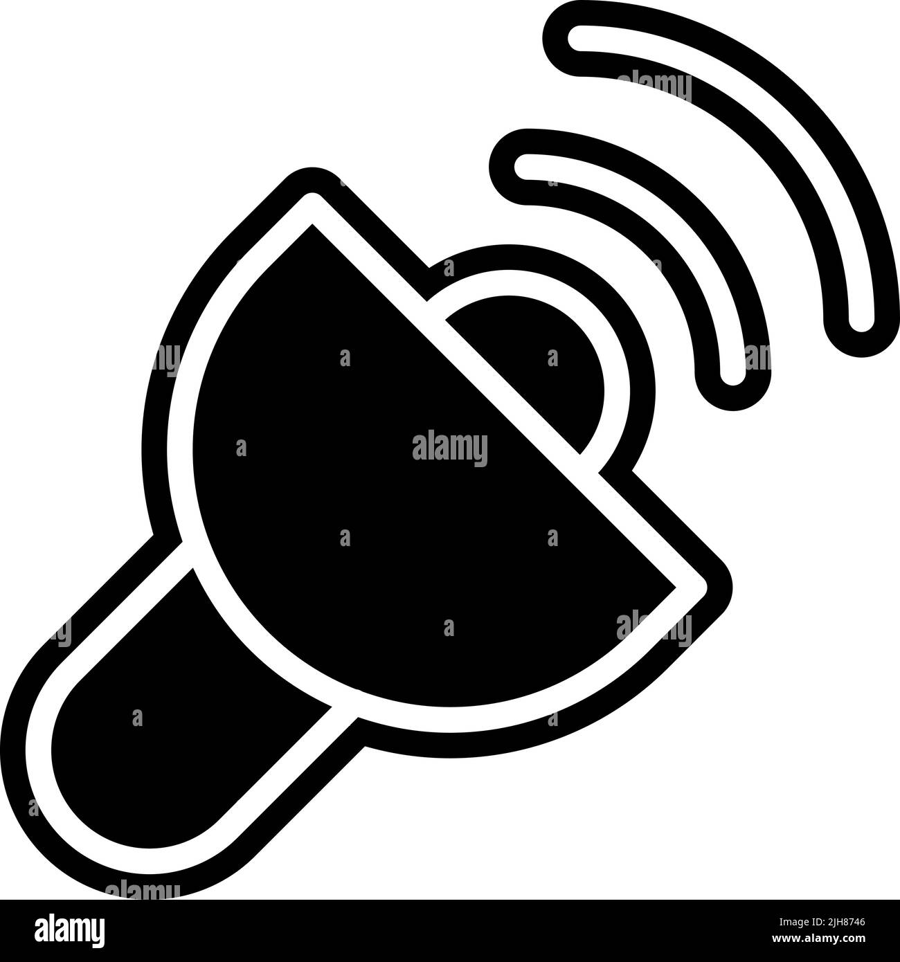 Mobile interface flashlight icon Stock Vector Image & Art - Alamy