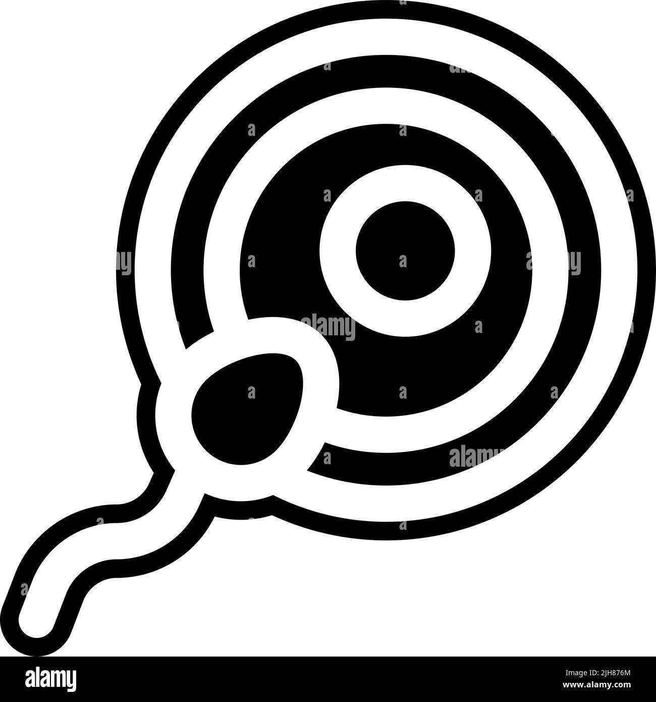 Pregnancy fertilization icon Stock Vector Image & Art - Alamy