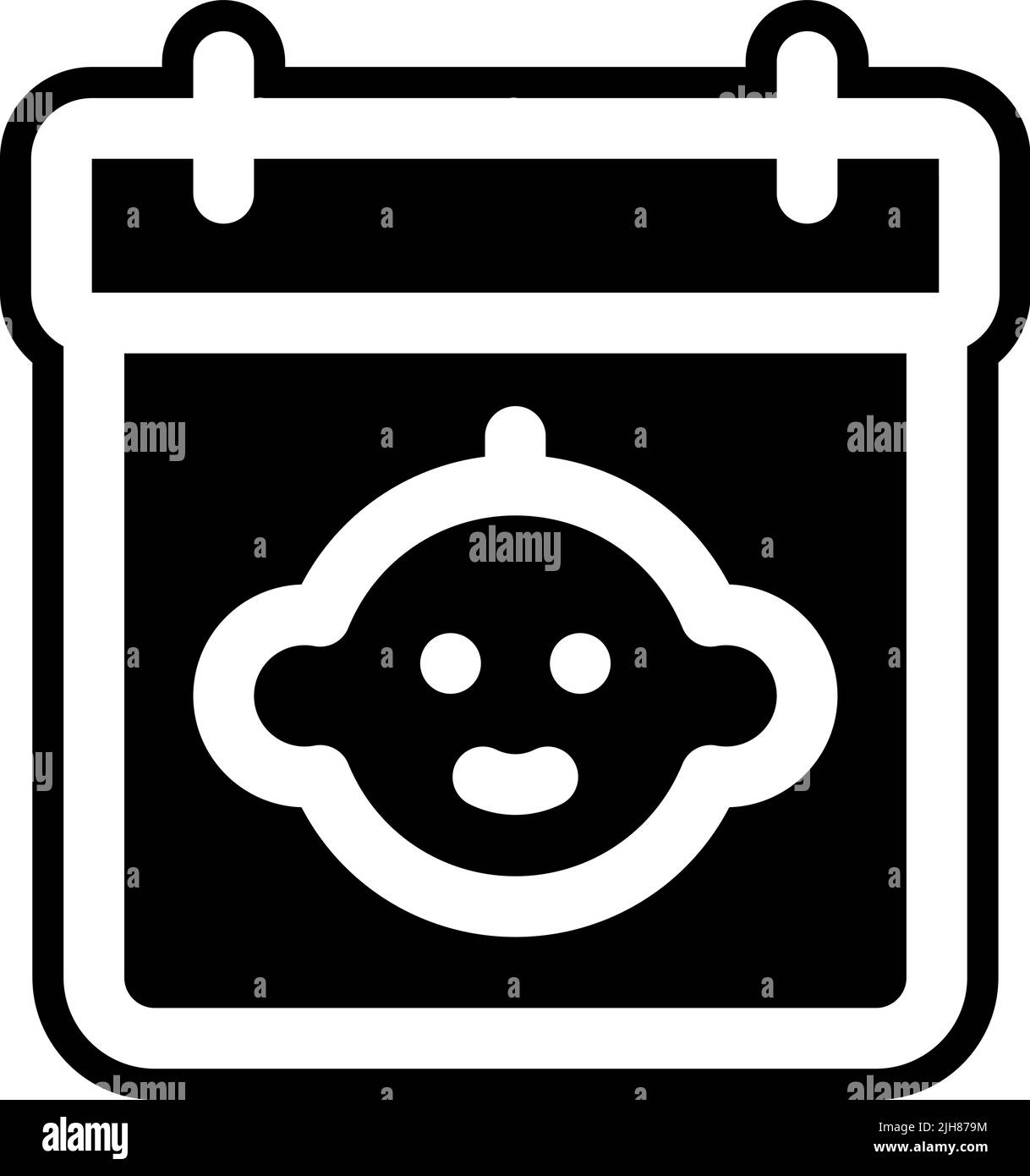 Pregnancy calendar icon Stock Vector Image & Art - Alamy