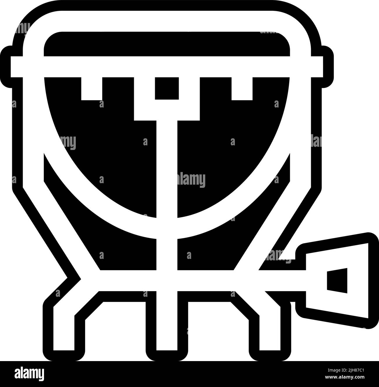 Contrabass tuba with orchestra Stock Vector Images - Alamy