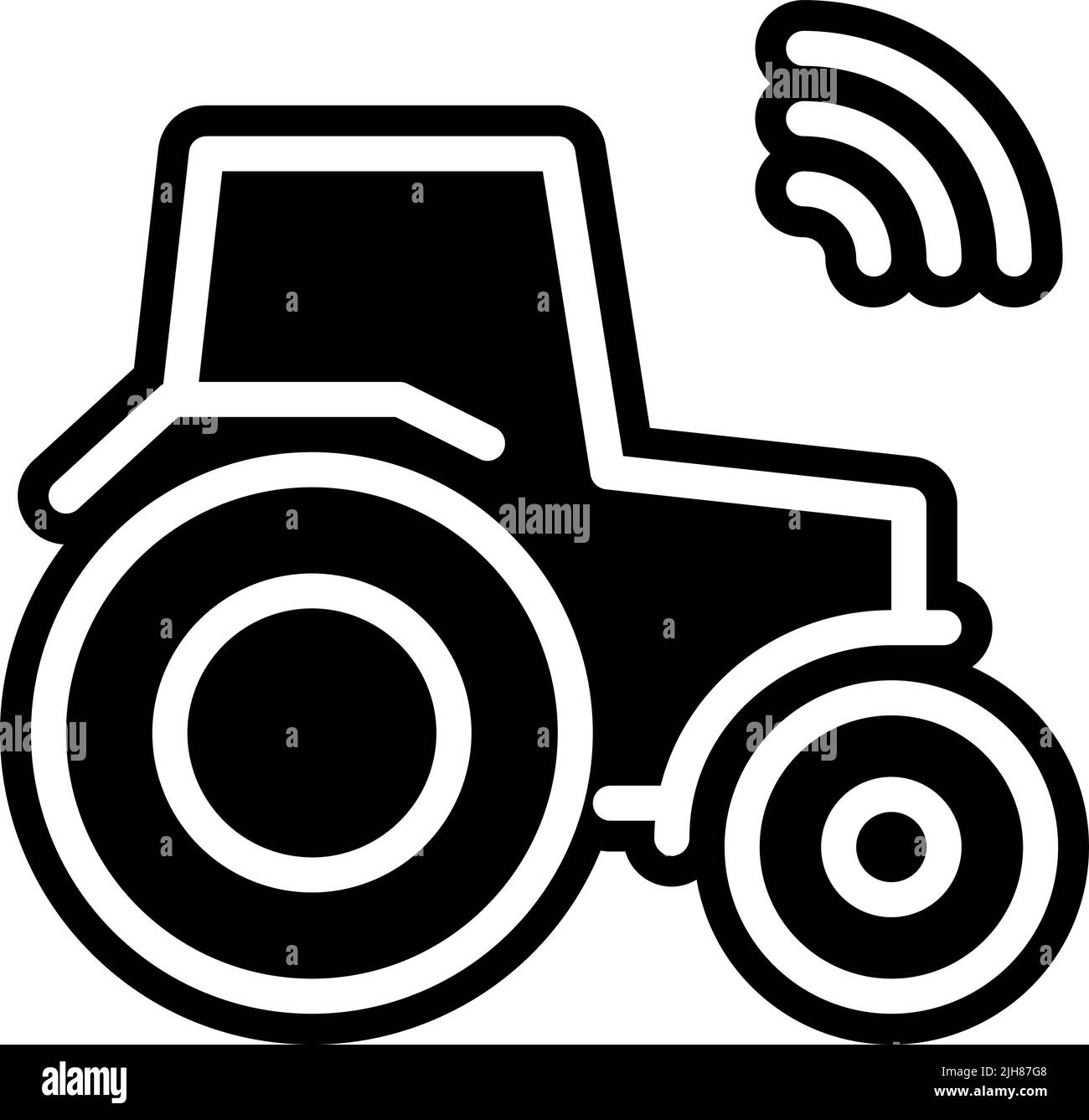 Iiot tractor icon Stock Vector Image & Art - Alamy