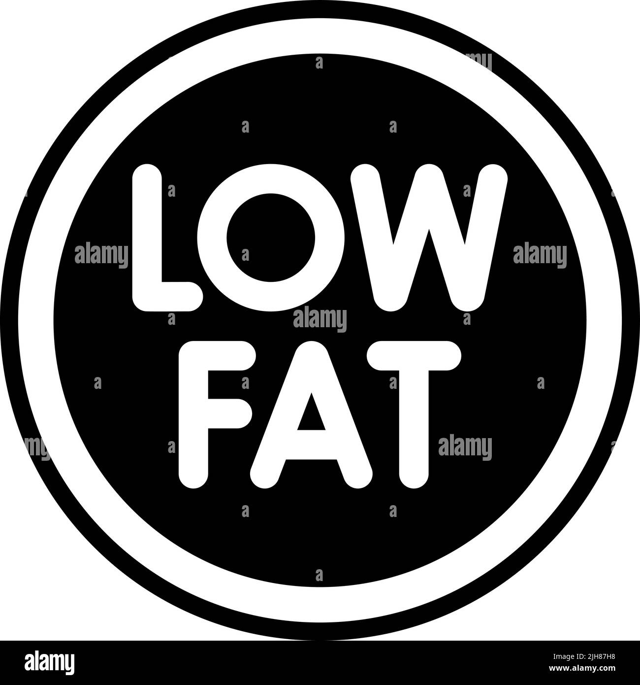 Fat free label hi-res stock photography and images - Alamy