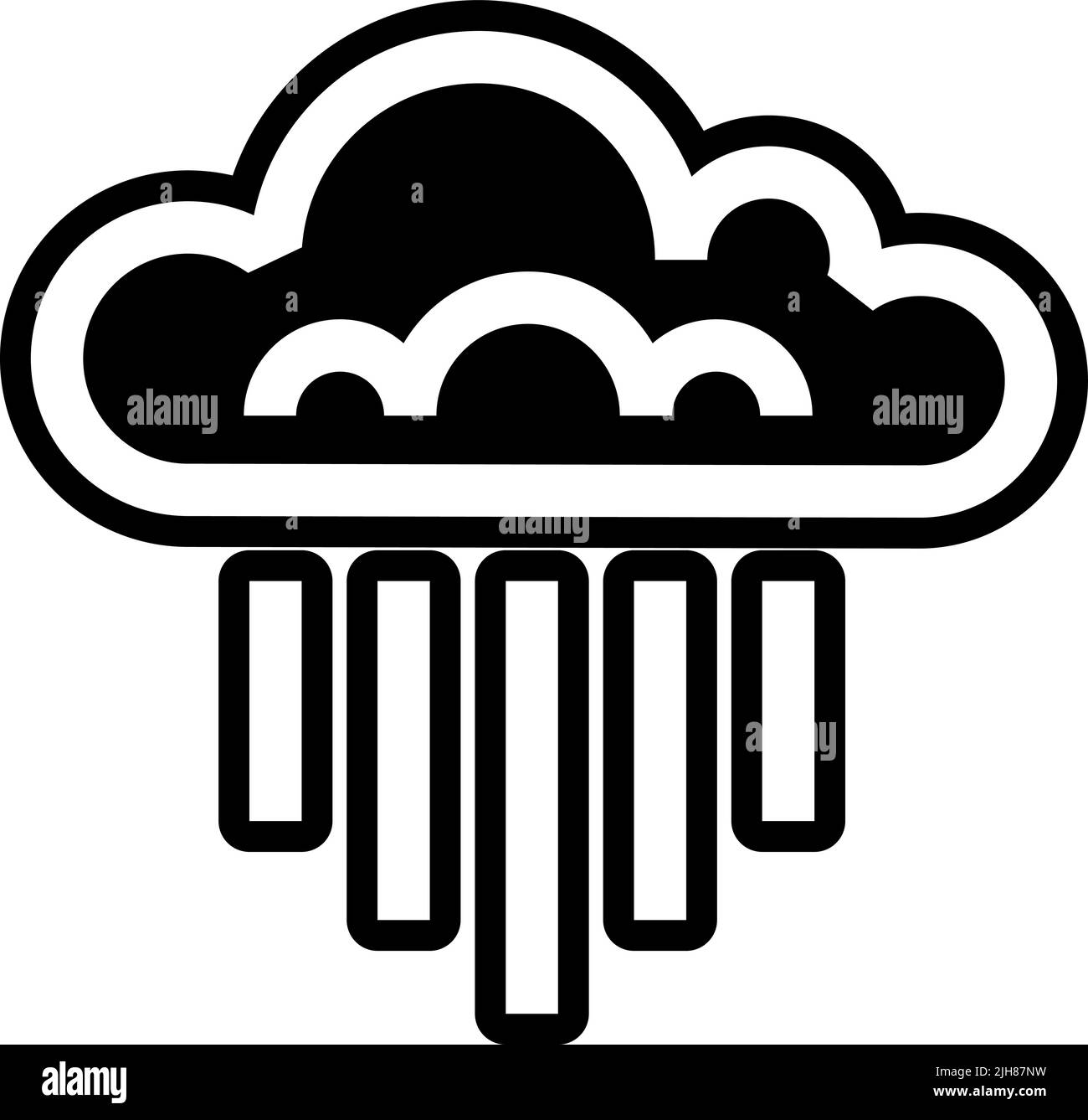 Nature rain icon Stock Vector Image & Art - Alamy