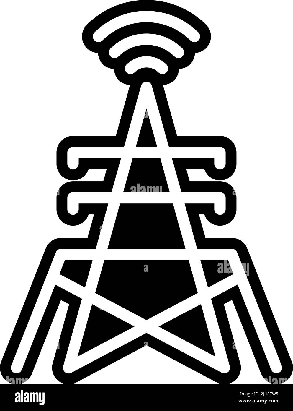 Iiot electric tower icon Stock Vector Image & Art - Alamy