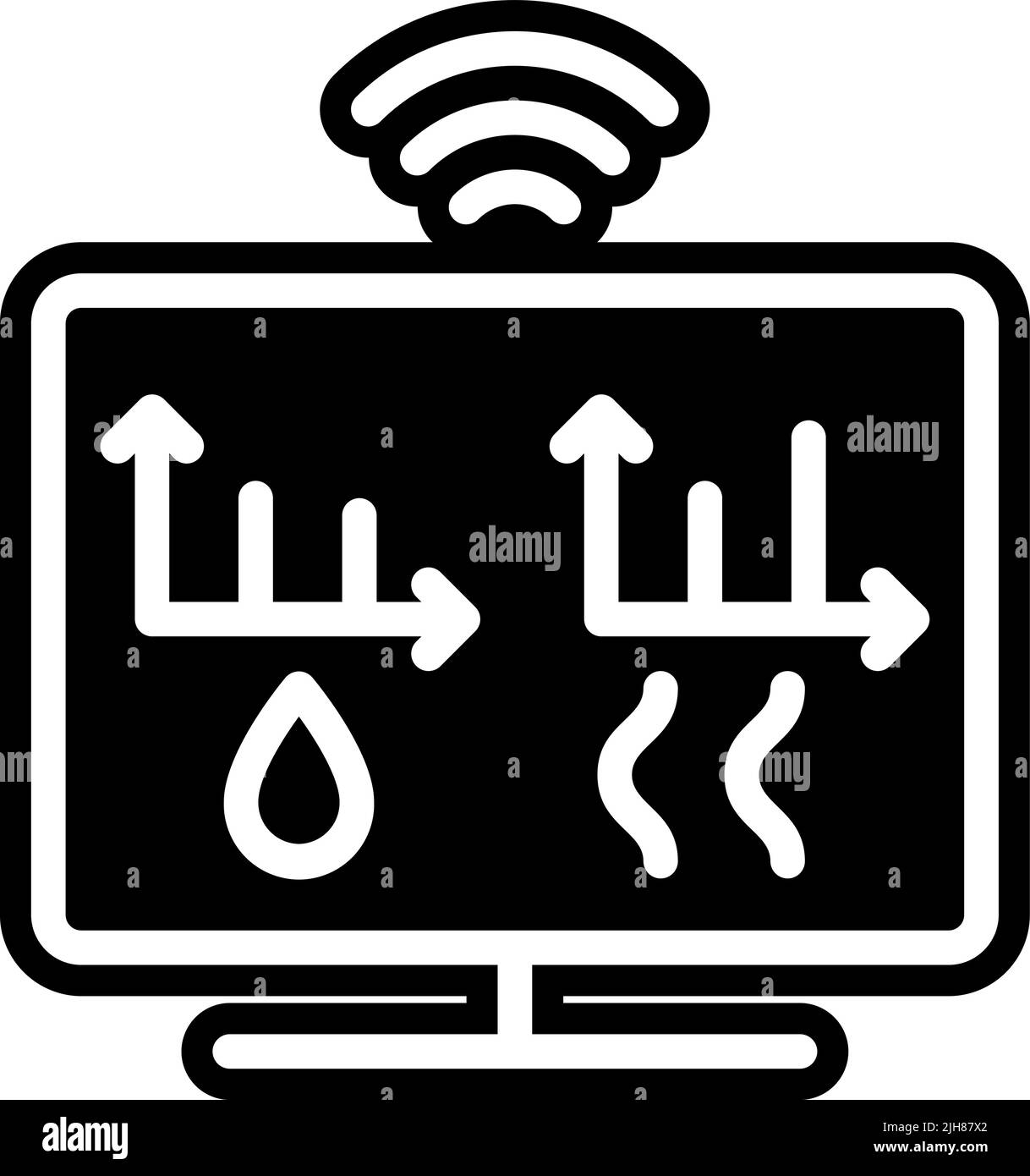 Data indicators Black and White Stock Photos & Images - Alamy