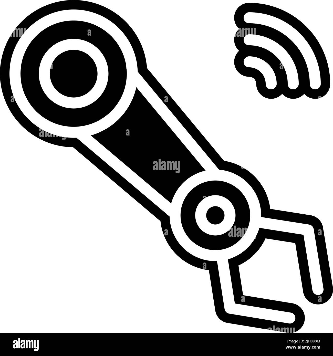 Robot arm drawing Black and White Stock Photos & Images - Alamy