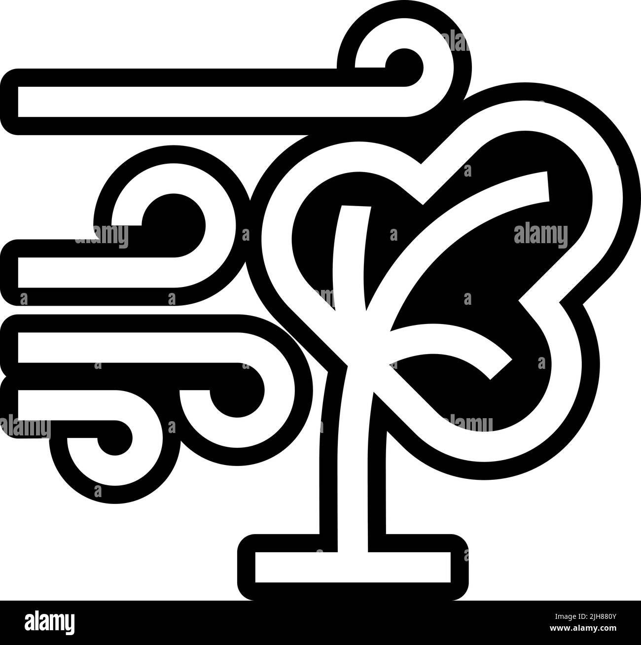 Nature breeze icon Stock Vector Image & Art - Alamy