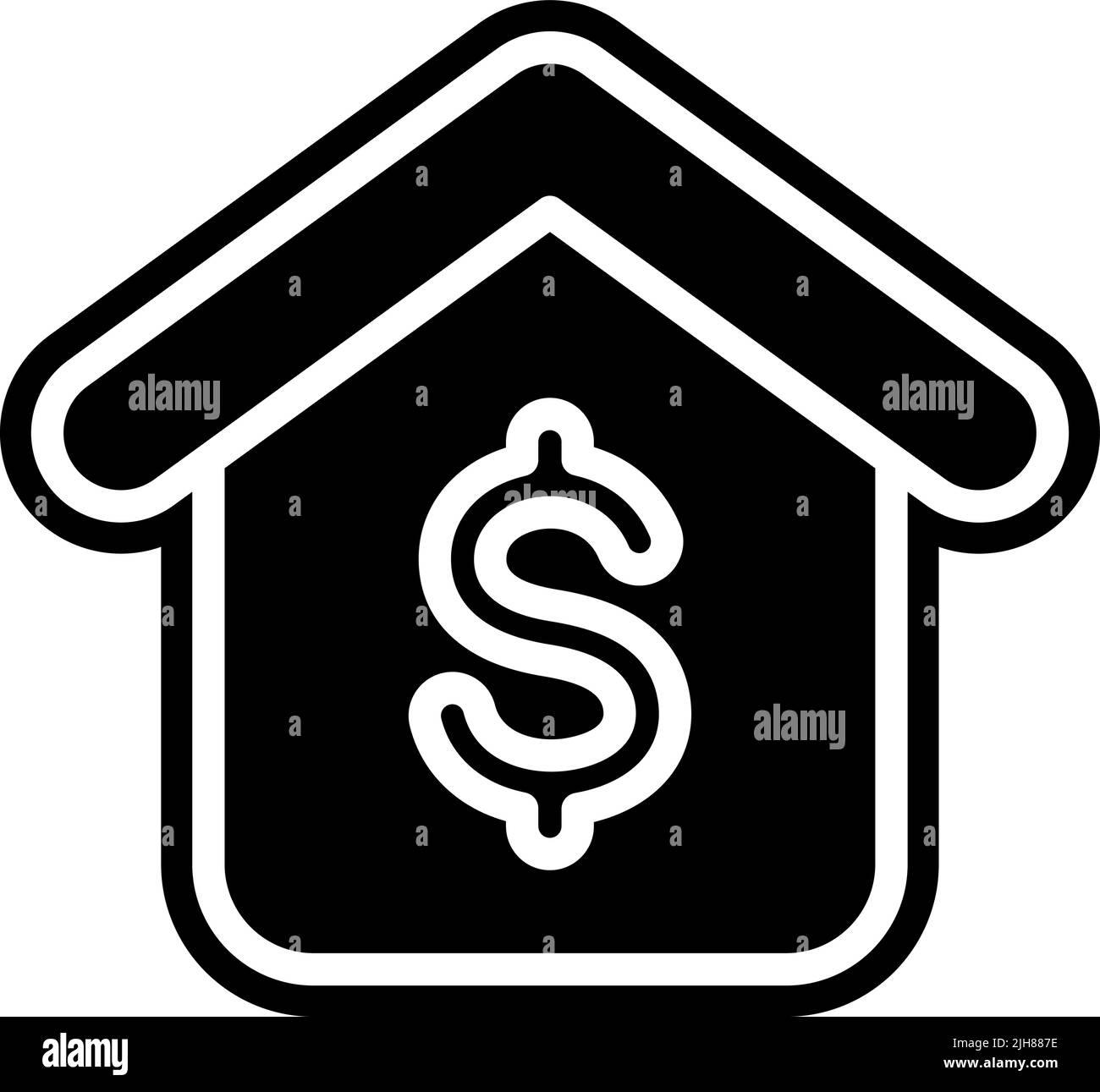 Property management house icon Stock Vector Image & Art - Alamy