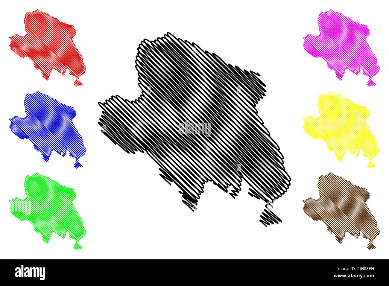 Muhu island (Republic of Estonia, West Estonian archipelago, Saare ...