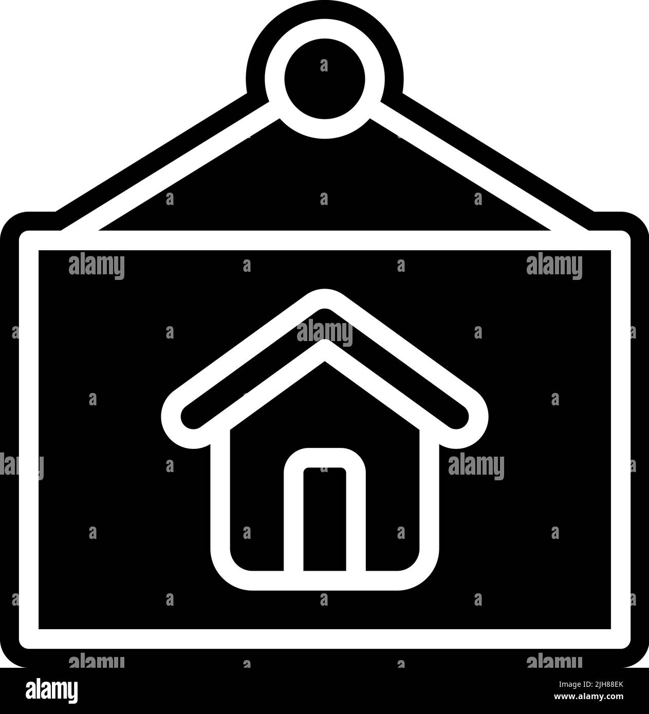 Property management sign icon Stock Vector Image & Art - Alamy