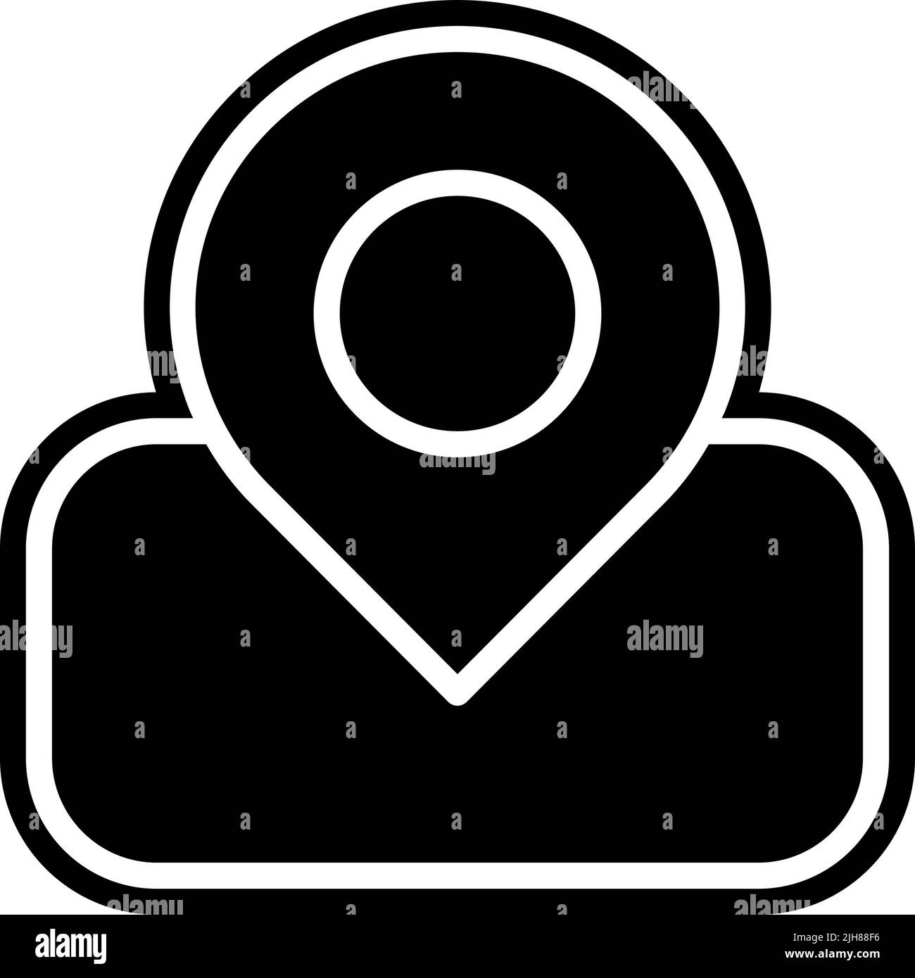 Mobile interface maps icon Stock Vector Image & Art - Alamy