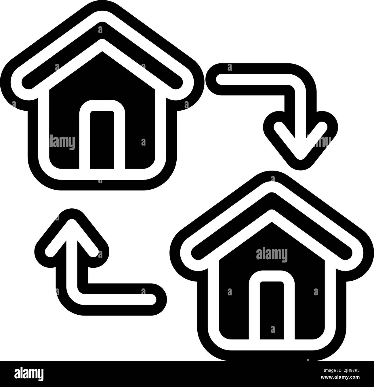 Property management shift icon Stock Vector Image & Art - Alamy